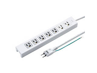 サンワサプライ 【5個セット】 サンワサプライ 電源タップ TAP-F37-5KSRPX5