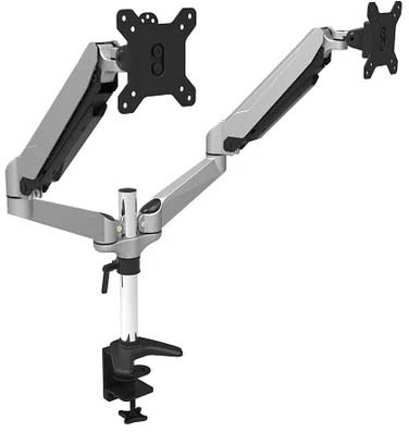 JAPANNEXT ジャパンネクスト モニターアーム ガス式 2画面 クランプ対応 15-32インチ対応 JN-GM324DV
