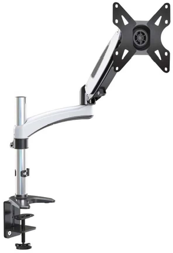 JAPANNEXT ジャパンネクスト 液晶ディスプレイアーム ガス式 クランプ対応 15-55インチ対応 耐荷重15kg 4軸 JN-ARM-GM112XDV