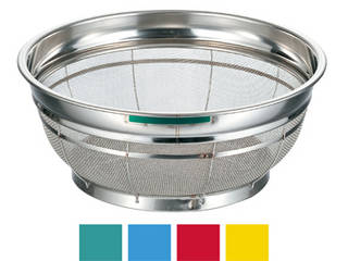 BK18-8F型ザル カラーバー付 22.5cm グリーンの通販はau PAY マーケット - ムラウチドットコム | au PAY マーケット－通販サイト