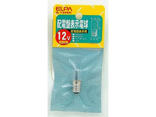 ELPA/エルパ/朝日電器 G-1345H 配電盤表示電球 12V E12 クリアの通販はau PAY マーケット - ムラウチドットコム | au PAY マーケット－通販サイト