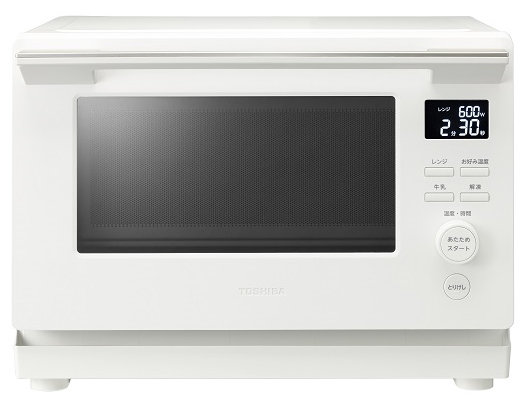 TOSHIBA 東芝 ER-S10A-W(ミルキーホワイト)　単機能レンジ 23L