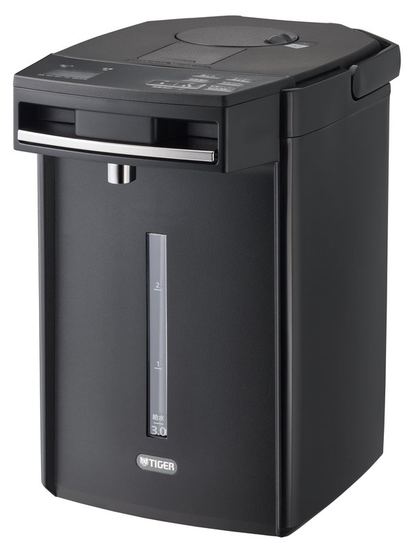 TIGER タイガー魔法瓶 PIM-H300-KE(アーバンブラック) 蒸気レスVE電気まほうびん とく子さん 3L
