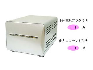 カシムラ NTI-149 海外国内用大型変圧器 【110-130V/1500VA】
