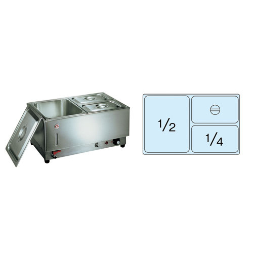 HONMA 本間製作所 【KOINU/仔犬印】 電気フードウォーマー1/1ヨコ型 KU-109Y