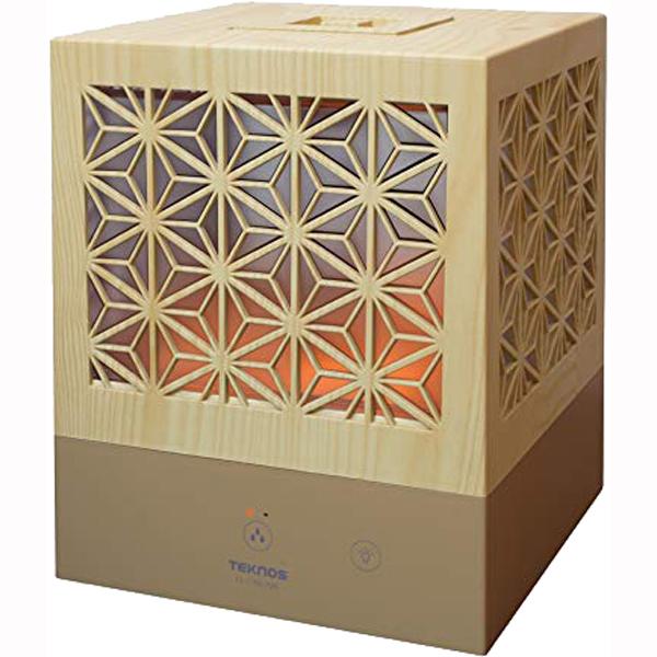 TEKNOS テクノス EL-C36L(NB)組子調 超音波加湿器 3.5L（木目ナチュラルブラウン）
