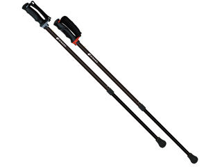 SINANO シナノ ウォーキング ポール 杖 ステッキ 転倒予防用2本杖 あんしん2本杖 ブラック 650193