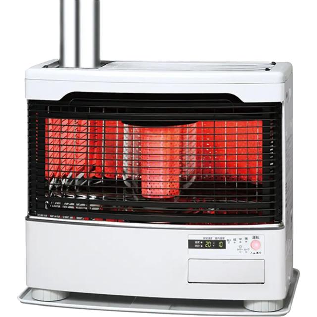 TOYOTOMI トヨトミ HR-G6524-W 煙突式石油ストーブ「エクセレントレーザーバーナー」【油タンク別売】【煙突別売】