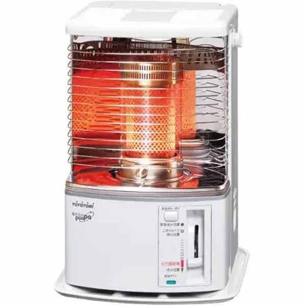 TOYOTOMI トヨトミ RS-H2924-W 反射型石油ストーブ「シングル燃焼 スリムタイプ」