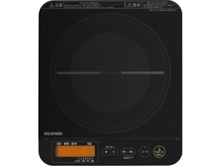 IRIS OHYAMA アイリスオーヤマ IHC-T71-B ブラック IHコンロ 液晶付き 1400W