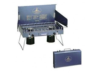 CAPTAIN STAG/キャプテンスタッグ ステイジャー　コンパクトガスツーバーナーコンロ　M−8249