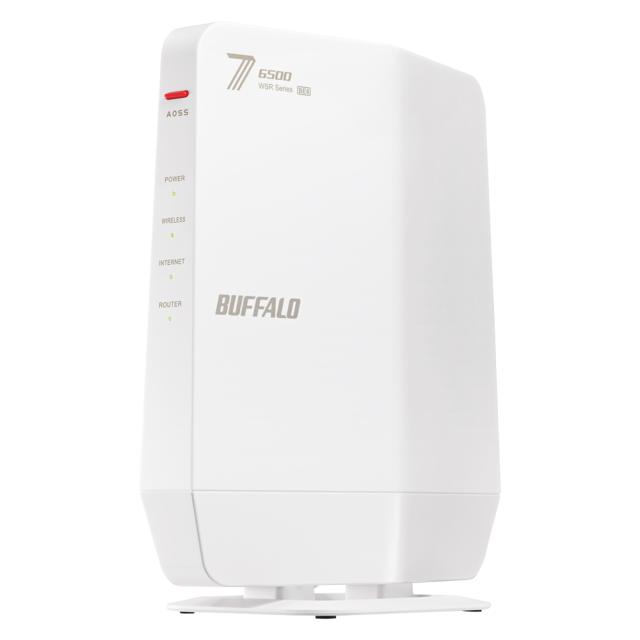BUFFALO バッファロー Wi-Fi 7(11be)対応デュアルバンドWi-Fiルーター 5764+688Mbps WSR6500BE6P ...