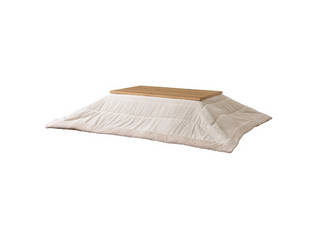 東谷 ROOM ESSENCE 薄掛け こたつふとん 長方形 190×230cm コーデュロイ ホワイト KK-142WH