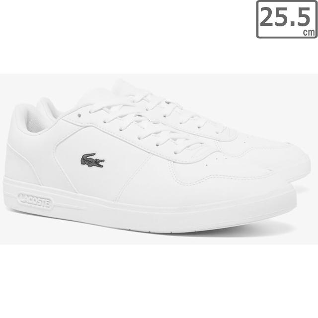 LACOSTE ラコステ 【メンズ】T-BASE 224 1 SMA 【ホワイト×ホワイト】【UK6.5/25.5cm】 48SMA0114