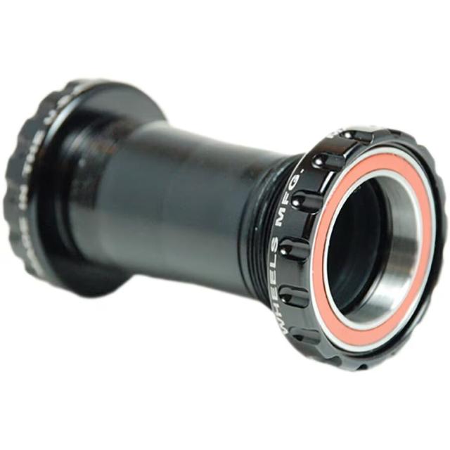 (取寄) ホイールMfg BSA ボトム ブラケット - アンギュラー コンタクト Wheels Mfg BSA Bottom Bracket - Angular Contact Black