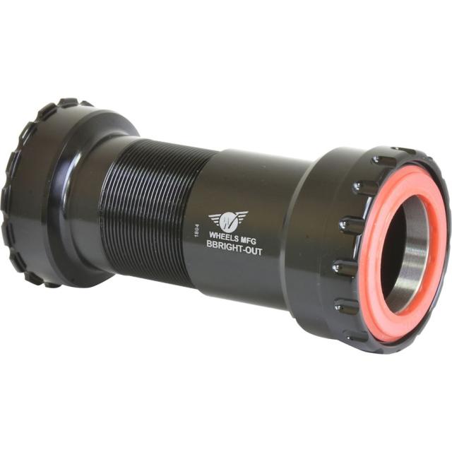 (取寄) ホイールMfg Bブライト スラム ダブ ボトム ブラケット Wheels Mfg BBRight SRAM DUB Bottom Bracket Black