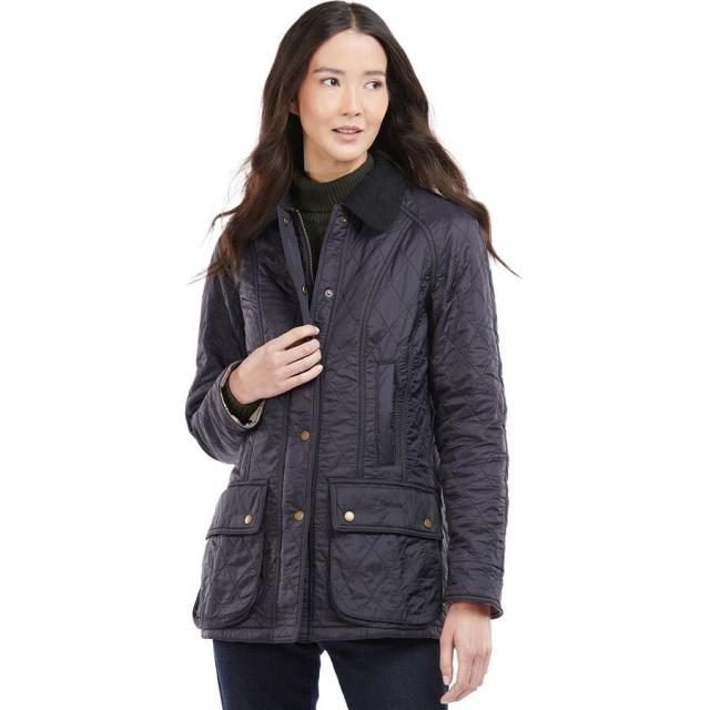 (取寄) バブアー レディース ビードネル ポーラーキルト ジャケット - ウィメンズ Barbour women Beadnell Polarquilt Jacket - Women's Navy/Navy