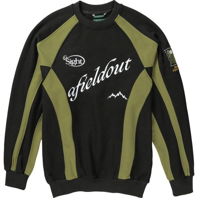 (取寄) アフィールドアウト メンズ アルパイン クルーネック - メンズ Afield Out men Alpine Crewneck - Men's Green