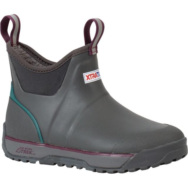 (取寄) エクストラタフ レディース ADB アイス ラバー ブーツ - ウィメンズ Xtratuf women ADB Ice Rubber Boot - Women's Dark Shadow