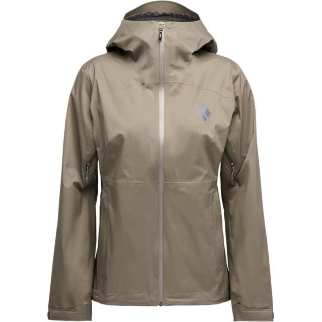 (取寄) ブラックダイヤモンド レディース ファインライン ストレッチ レイン シェル - ウィメンズ  women Fineline Stretch Rain Shell - Women's Walnut