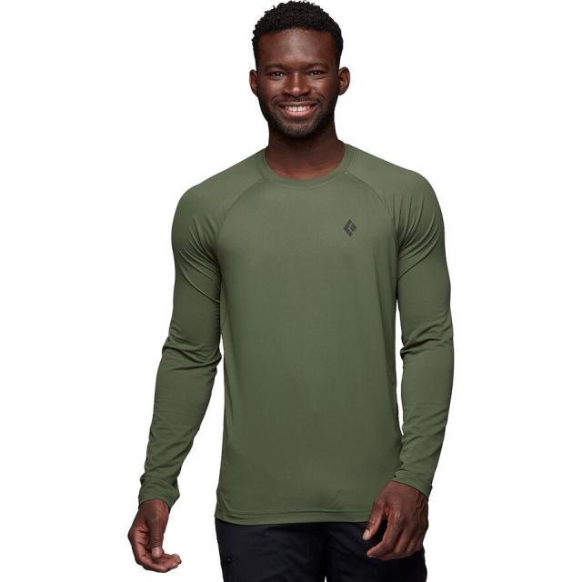 (取寄) ブラックダイヤモンド メンズ アルペングロー クルー ロングスリーブ シャツ - メンズ  men Alpenglow Crew Long-Sleeve Shirt - Men's Tundra