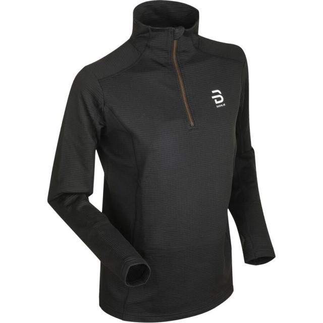 (取寄) ビヨルンダーリ レディース グリッド 1/2-ジップ トップ - ウィメンズ Bjorn Daehlie women Grid 1/2-Zip Top - Women's Black