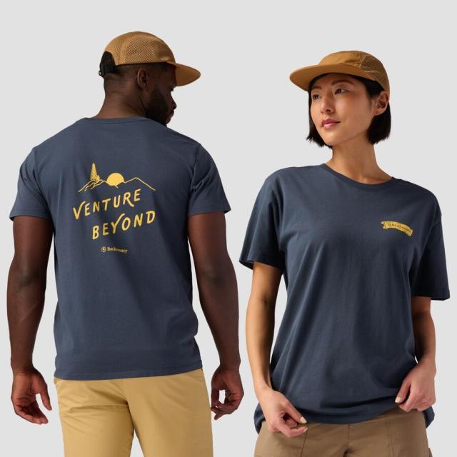 (取寄) バックカントリー ベンチャー ビヨンド T-シャツ Backcountry Venture Beyond T-Shirt Baltic Blue