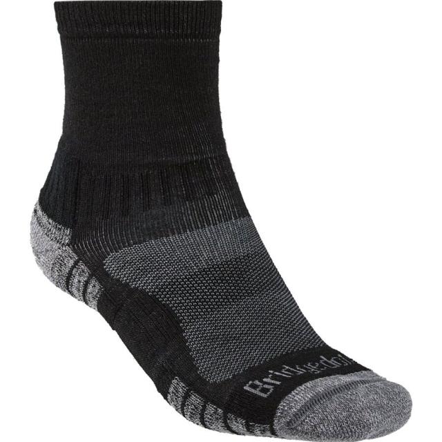 (取寄) ブリッジデール ハイク ライトウェイト メリノ エンデュランス アンクル ソックス Bridgedale Hike Lightweight Merino Endurance Ankle Sock Black/Silver