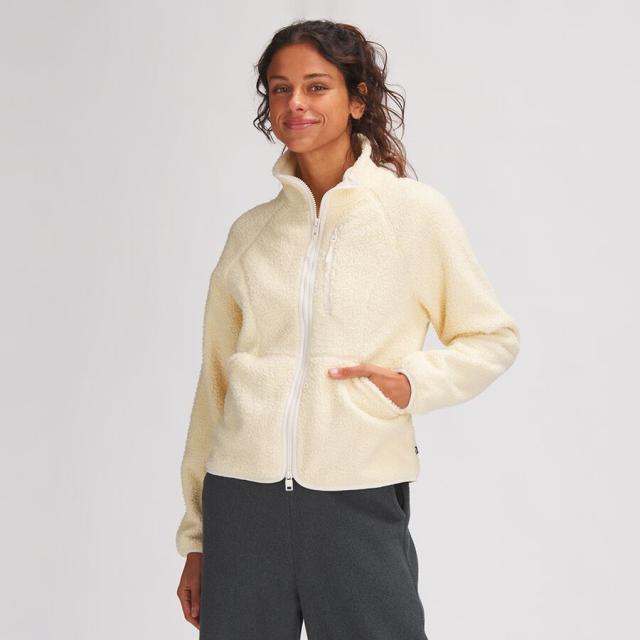 (取寄) バックカントリー レディース ゴート フリース ジップ フロント ジャケット - ウィメンズ Backcountry women GOAT Fleece Zip Front Jacket - Women's Sandpiper