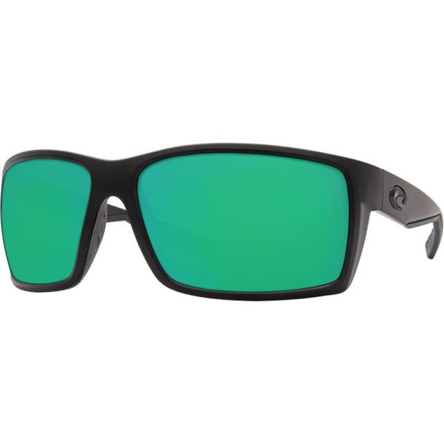 (取寄) コスタ リーフトン 580P ポーラライズド サングラス Costa Reefton 580P Polarized Sunglasses Blackout Frame/Green Mirror 580P