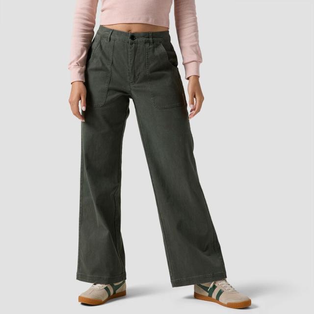 (取寄) バックカントリー レディース ベンチャー ワイド レッグ パンツ - ウィメンズ Backcountry women Venture Wide Leg Pant - Women's Climbing Ivy