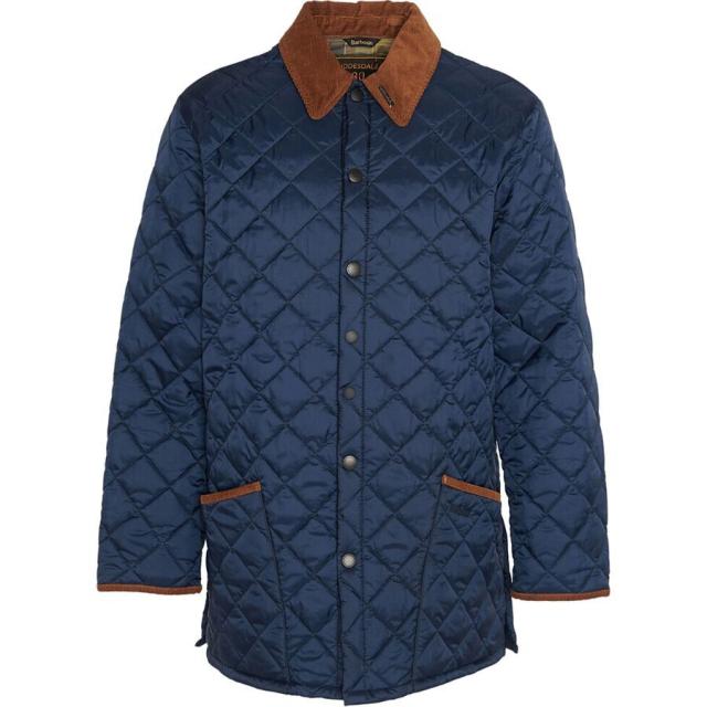 (取寄) バブアー メンズ 30th アニバーサリー リッズデイル キルテッド ジャケット - メンズ Barbour men 30th Anniversary Liddesdale Quilted Jacket - Men's Navy