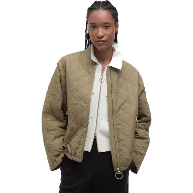 (取寄) バブアー レディース キルト ジャケット - ウィメンズ Barbour women Emlyn Quilt Jacket - Women's Dusky Green/Ancient