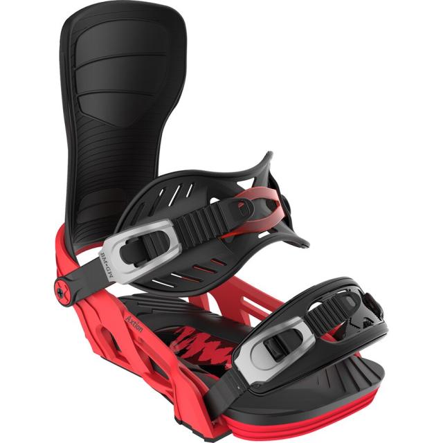 (取寄) ベントメタル アクション スノーボード バインディング - 2025 Bent l Axtion board Binding - 2025 Red/Black