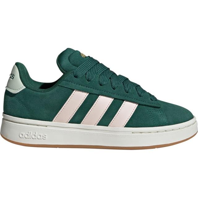 (取寄) アディダス レディース グランド コート アルファ 00s シューズ - ウィメンズ Adidas women Grand Court Alpha 00s Shoe - Women's Collegiate Green/Wonder Quartz/Linen Green