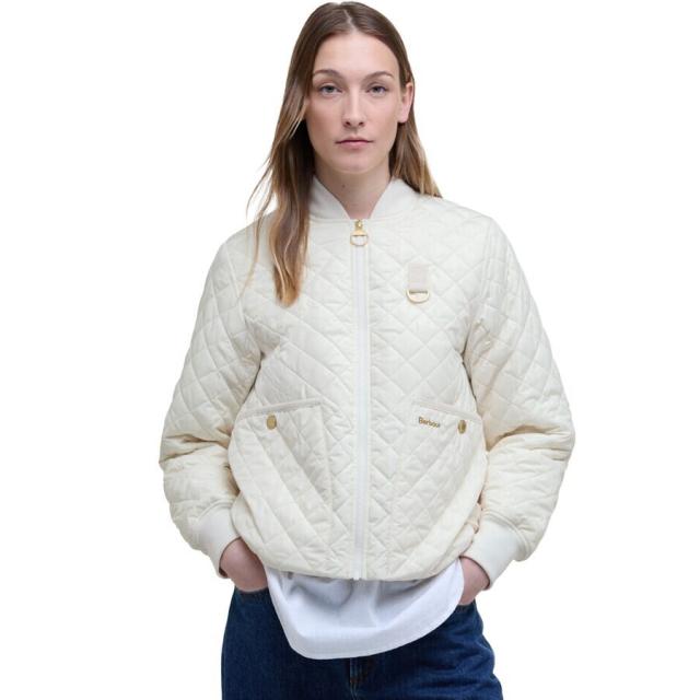 (取寄) バブアー レディース レイナ キルト ジャケット - ウィメンズ Barbour women Reyna Quilt Jacket - Women's Neutral