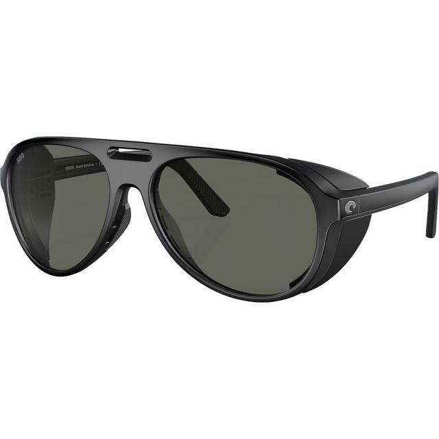 (取寄) コスタ グランド カタリナ 580P ポーラライズド サングラス Costa Grand Catalina 580P Polarized Sunglasses Matte Black/Gray 580P