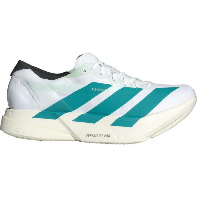 (取寄) アディダス メンズ アディゼロ アディオス プロ 4 ランニング シューズ - メンズ Adidas men Adizero Adios Pro 4 Running Shoe - Men's Ftwr White/Pure Teal/Carbon