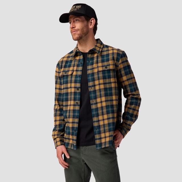 (取寄) バックカントリー メンズ コットン フランネル ボタンアップ - メンズ Backcountry men Cotton Flannel Button-up - Men's Midnight Blue Bonanza Plaid