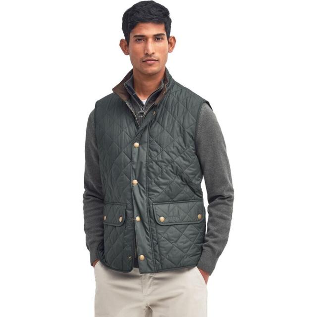 (取寄) バブアー メンズ ニュー ローワーデール ジレ - メンズ Barbour men New Lowerdale Gilet - Men's Sage