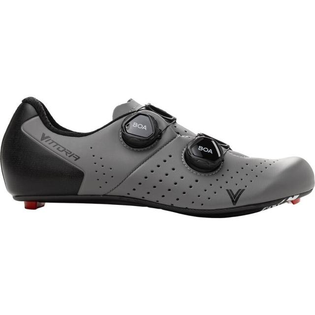 (取寄) ベローチェ カーボン サイクリング シューズ Vittoria Cycling Shoes Veloce Carbon Cycling Shoe Grey/Black