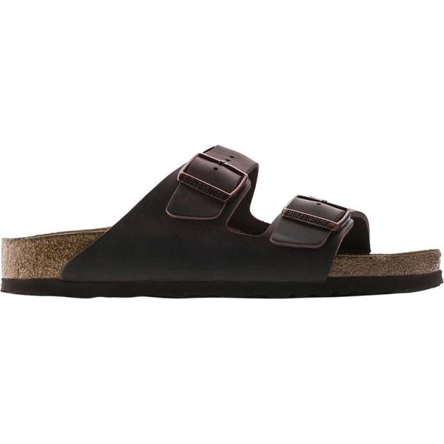 (取寄) ビルケンシュトック メンズ アリゾナ ソフト フットベッド レザー サンダル - メンズ Birkenstock men Arizona Soft Footbed Leather Sandal - Men's Habana Oiled Leather