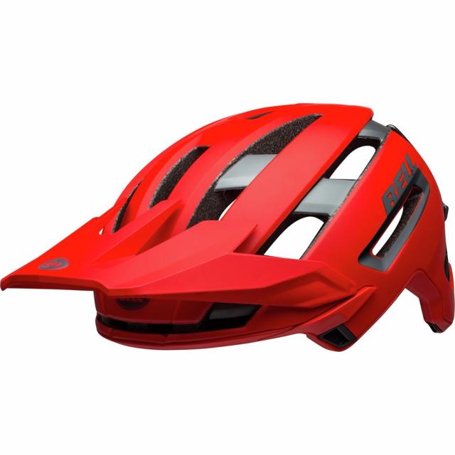 (取寄) ベル スーパー エアー ミプス ヘルメット Bell Super Air Mips Helmet Matte/Gloss Red/Gray