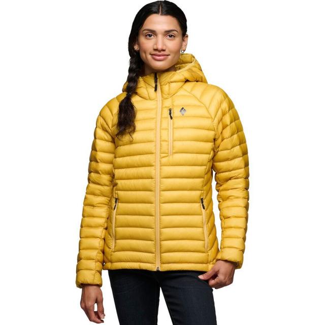 (取寄) ブラックダイヤモンド レディース アプローチ ダウン フーデット ジャケット - ウィメンズ  women Approach Down Hooded Jacket - Women's Soft Ochre