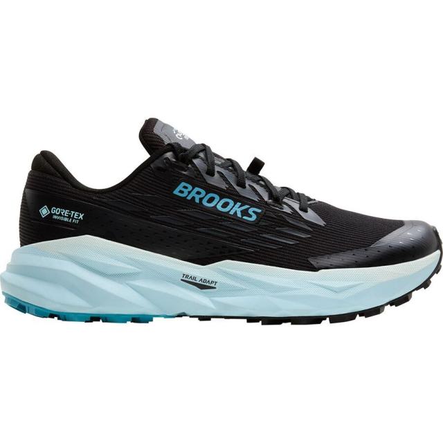 (取寄) ブルックス レディース カスケーディア 19 Gtx トレイル ランニング シューズ - ウィメンズ Brooks women Cascadia 19 GTX Trail Running Shoe - Women's Black/Ebony/Blue Flower