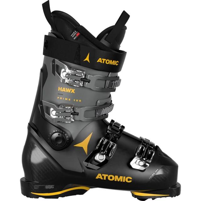 (取寄) アトミック ホークス プライム 100 スキー ブーツ Atomic Hawx Prime 100 Ski Boot Black/Grey/Saffron