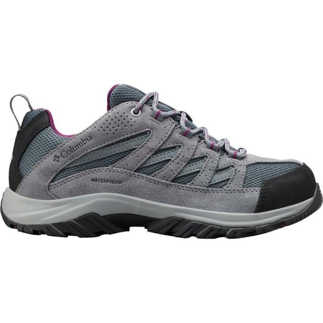 (取寄) コロンビア レディース クレストウッド ウォータープルーフ ハイキング シューズ - ウィメンズ Columbia women Crestwood Waterproof Hiking Shoe - Women's Graphite/Wild Iris
