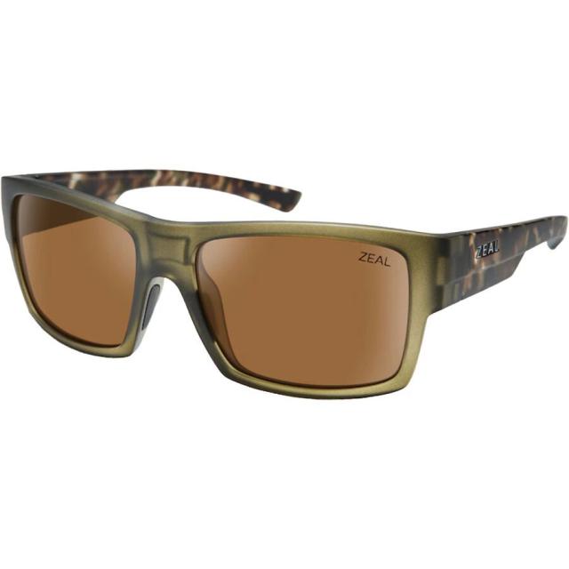 (取寄) ジール メンズ リッジウェイ サングラス - メンズ Zeal men Ridgway Sunglasses - Men's Khaki/Copper