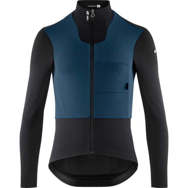 (取寄) アソス メンズ エイキープ R ハブ ウィンター ジャケット S11 - メンズ Assos men EQUIPE R HABU Winter Jacket S11 - Men's Petrol Blue