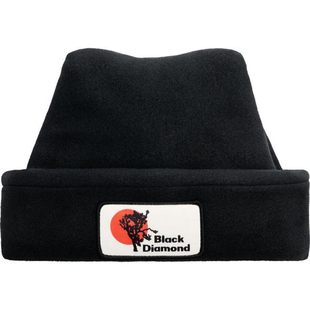 (取寄) ブラックダイヤモンド ポインテッド フリース ビーニー  Pointed Fleece Beanie Black
